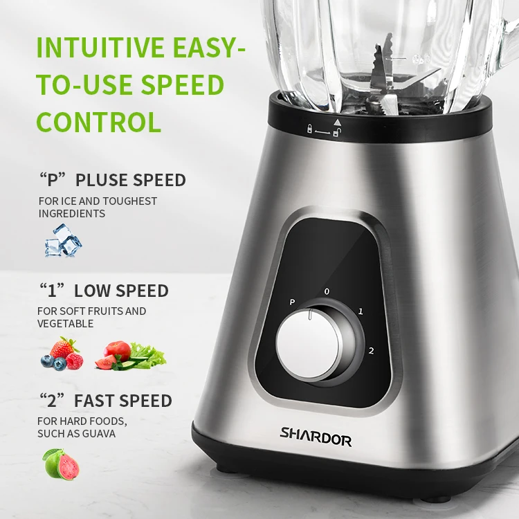 1200W Industrial Personal Blender - Smoothie Maker Kitchen
