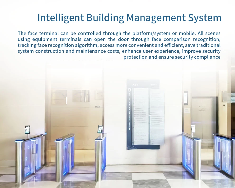 Hfsecurity S03 Face QR Code Scanner - Secure Entrance Doors