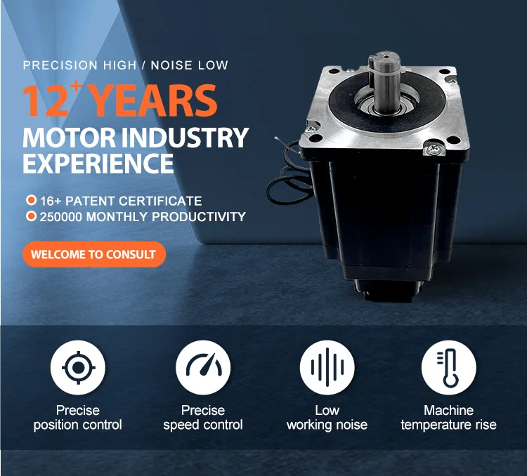 High Efficiency 3000rpm Brushless Motor - 110mm, 48V, 1000W