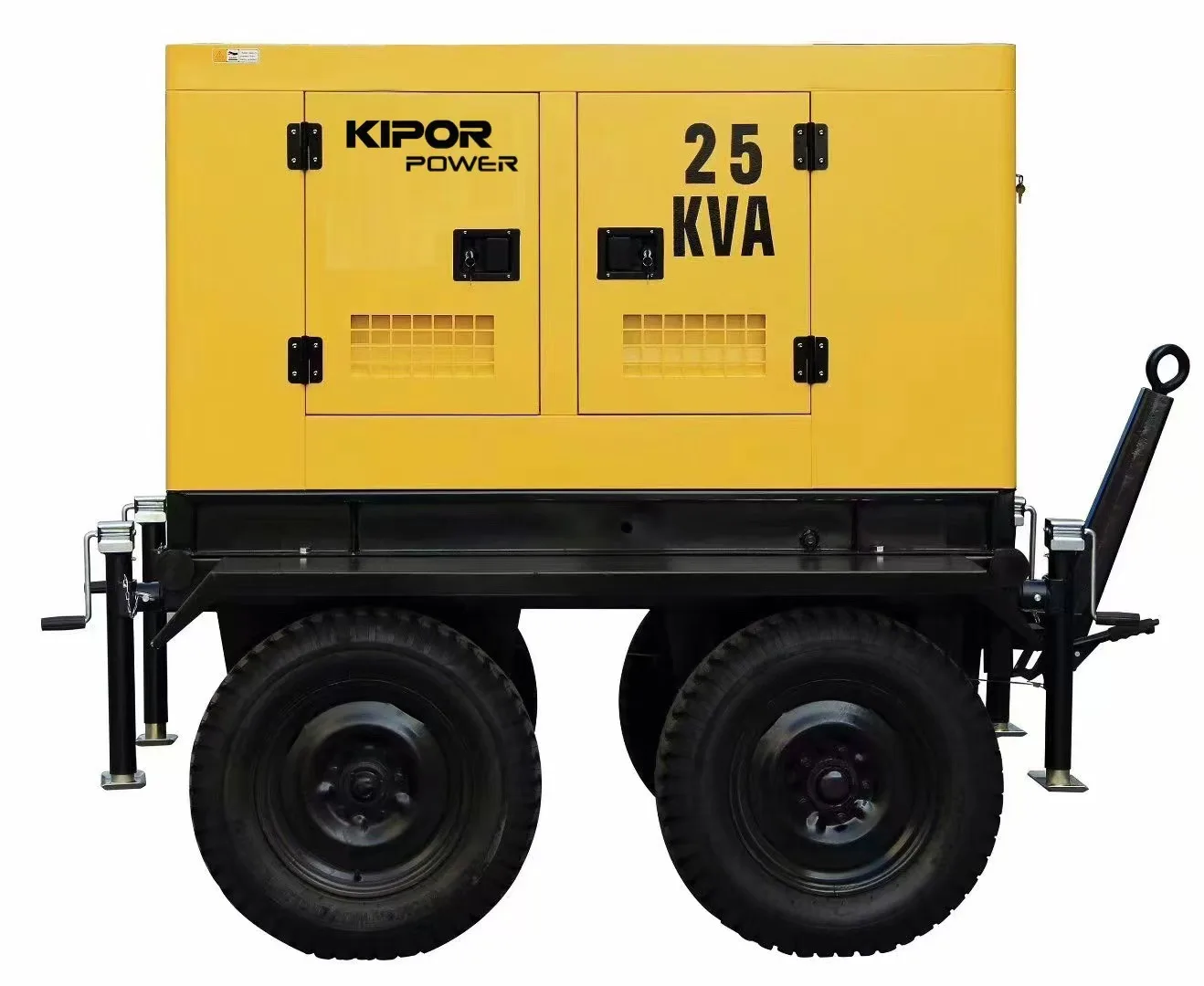 25kva Silent Trailer Type Canopy Generator Set Auto Start 20kw Rated ...