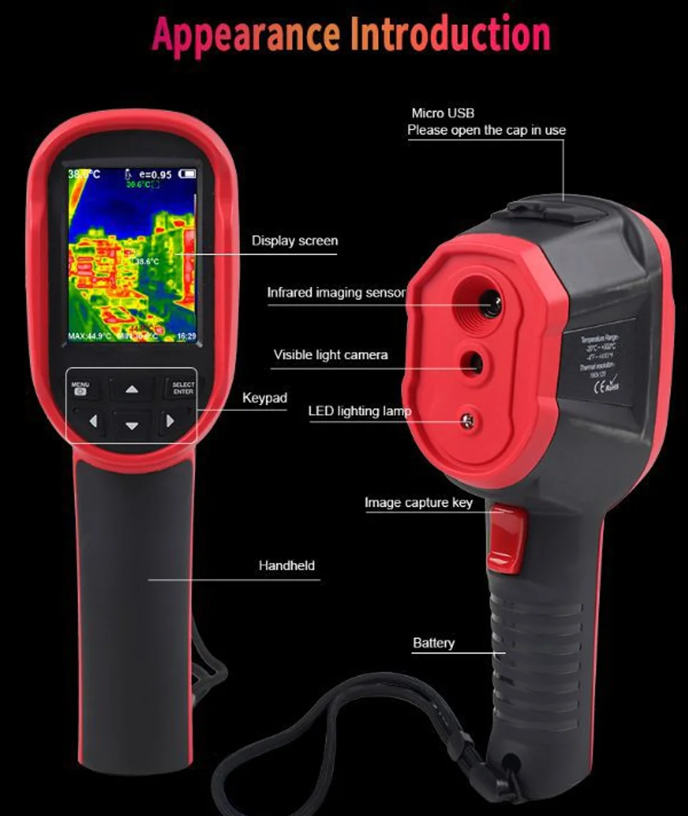 Infrared Industry Infrared Thermal Imaging Camera - Buy Infrared Imager ...