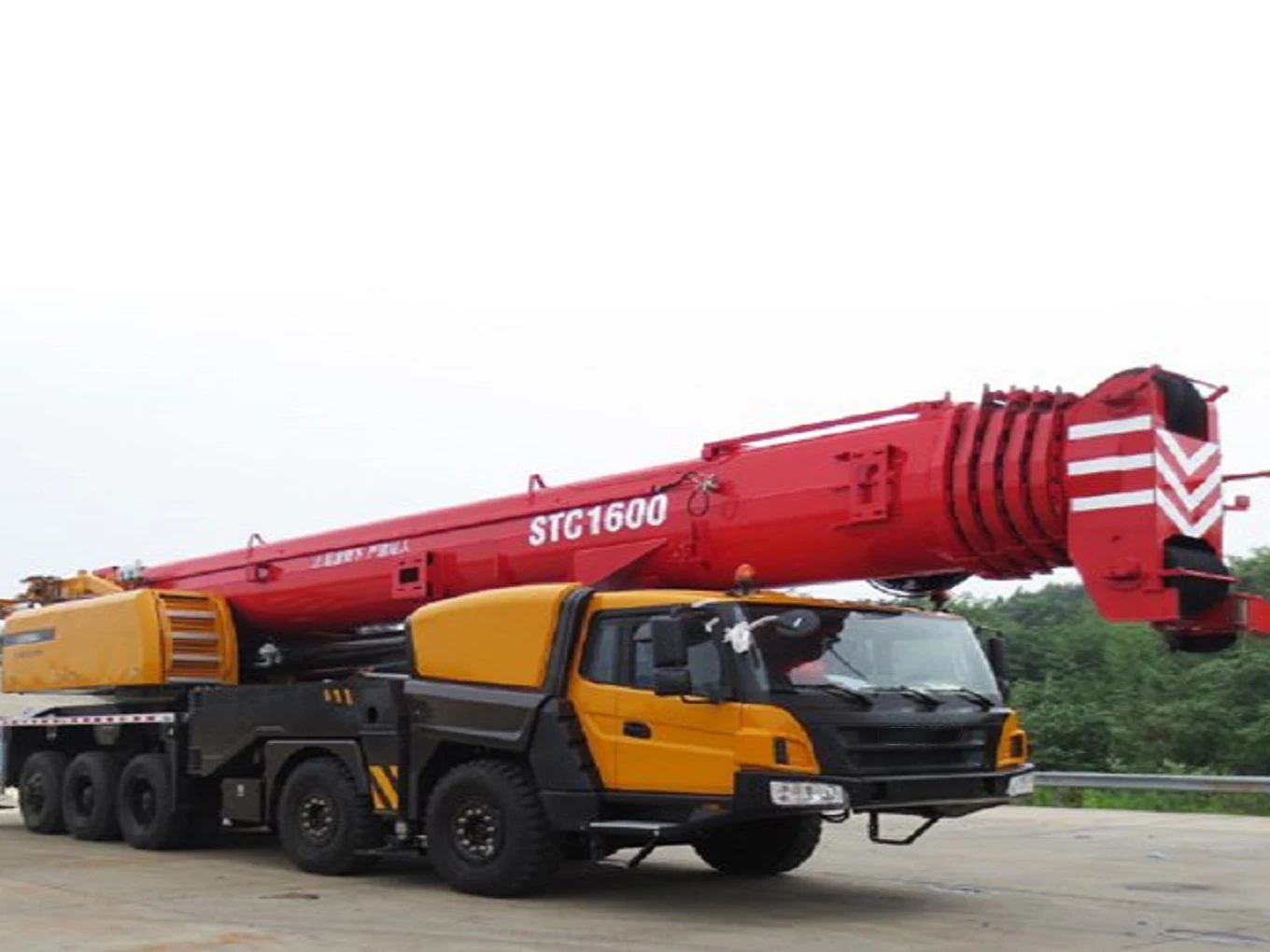 Heavy Duty 160 Ton Truck Crane Stc1600t7 With High Performance - Buy ...
