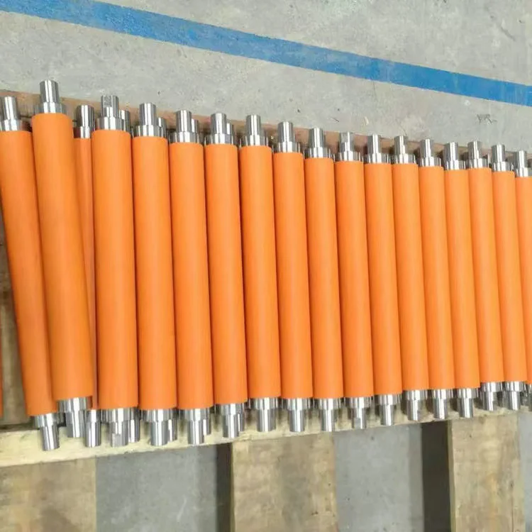 High Quality Pu Polyurethane Coating Rubber Roller For Laminating ...
