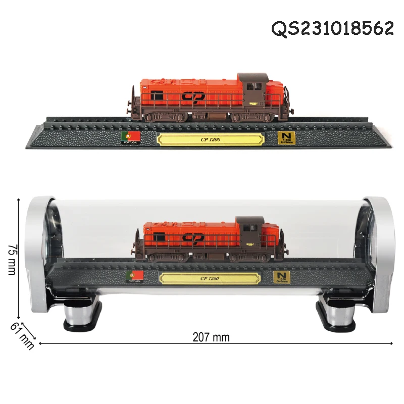 QS New Product Train Toy Plastic 1:160 N Scale Railway Static Miniature ...