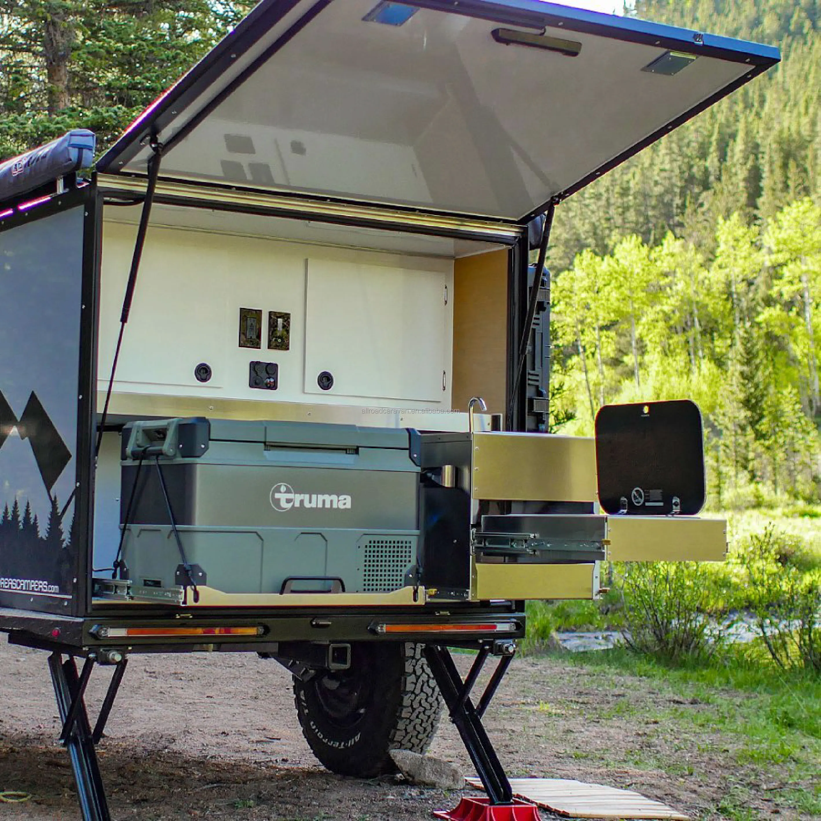 4X4 Overland Camper Trailer - Perfect for off-Road Camping