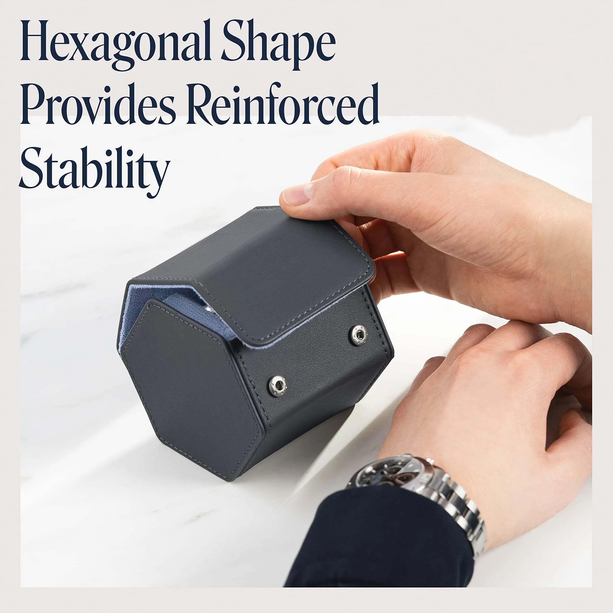 Single Leather Watch Case For Men Watch Travel Case Luxury Box - Buy ...