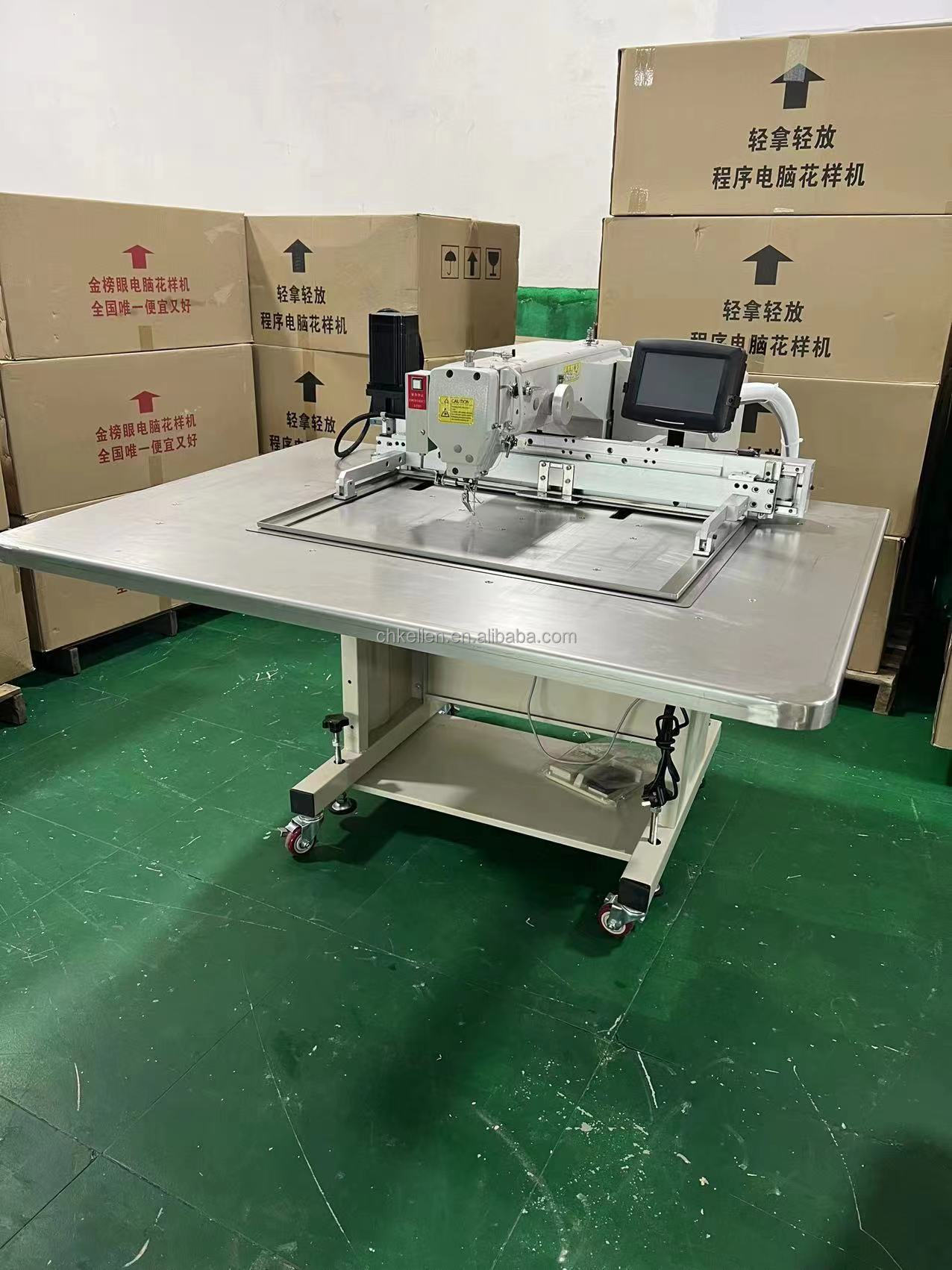 Industrial Computer Pattern Sewing Machine Computer-controlled Cycle ...