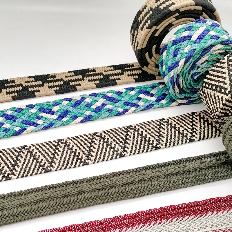 15mm Soft Cotton Strong Braided Woven Webbing For Sale Belt - Buy Belt ...