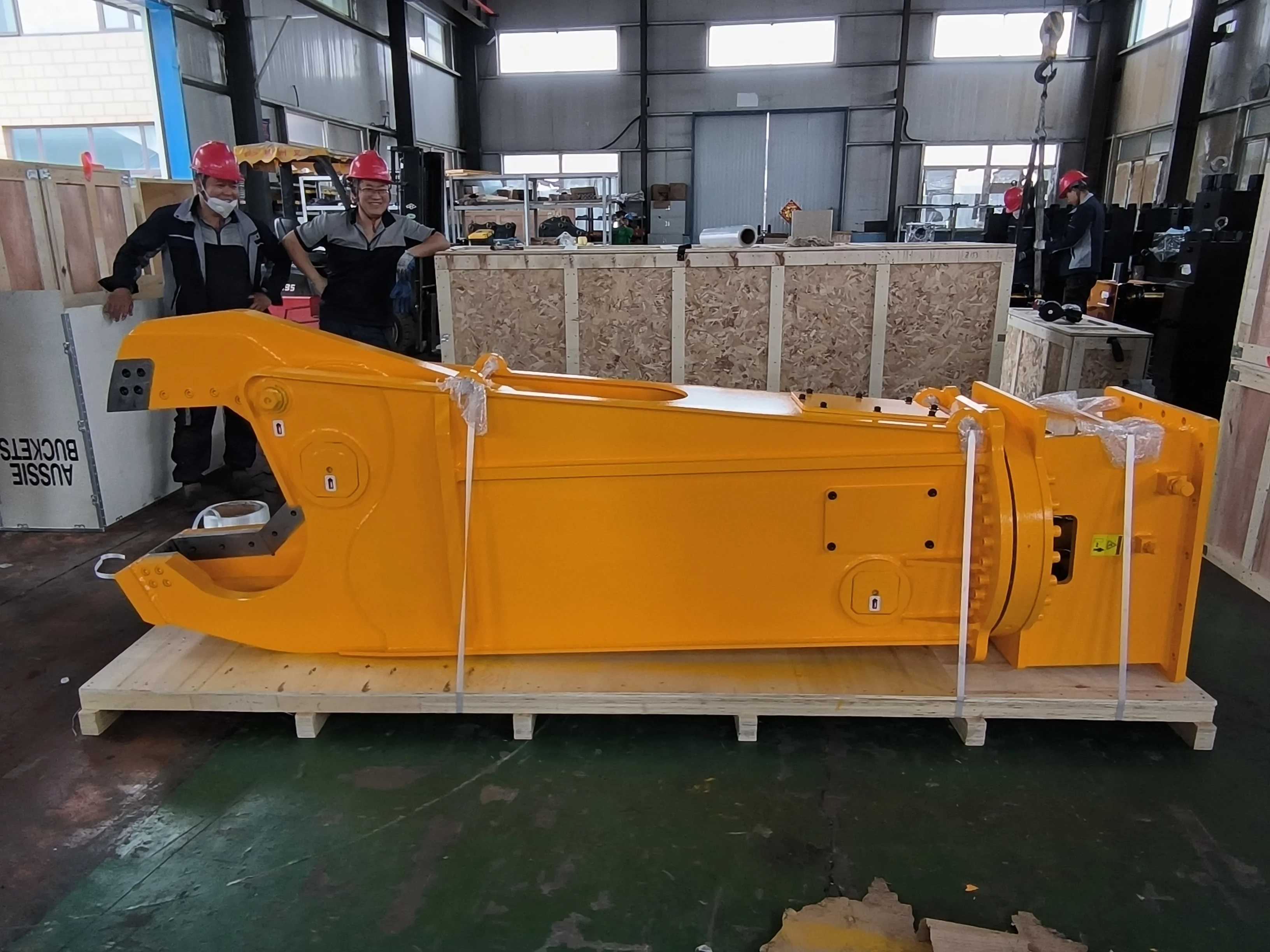 Double Cylinder Hydraulic Concrete Shear Demolition Shear for Excavator