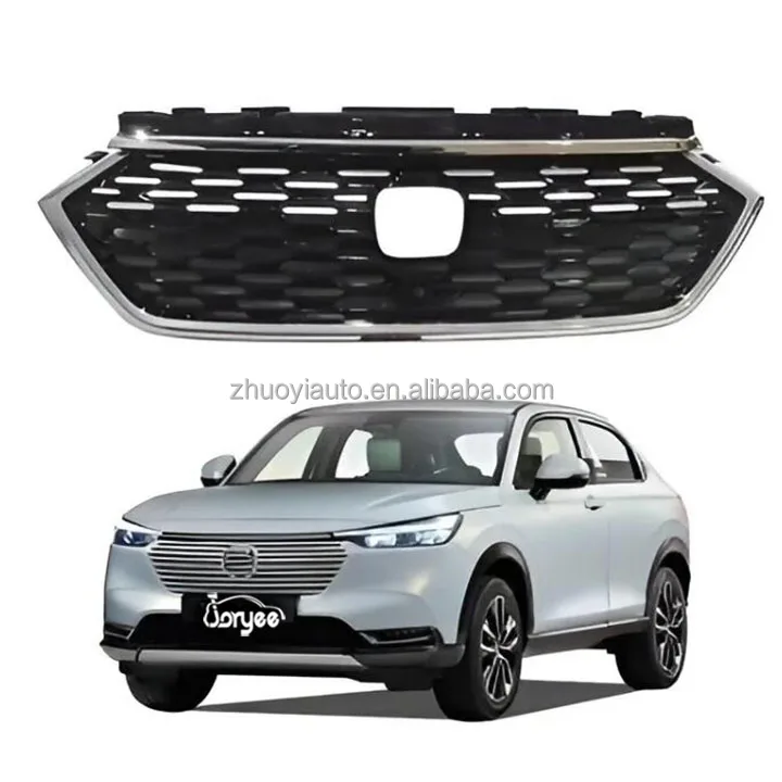 2023 Upgrade Jdm Sport Grille For Honda Hrv X-rv Vezel Hev 20212022 Car ...