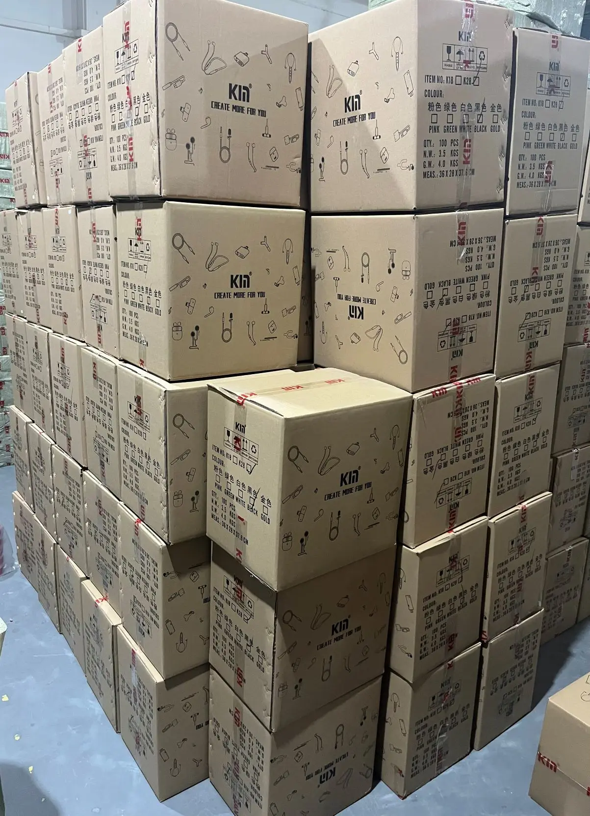 KIN Chinese Factory TYPE-C Interface Mobile Phone Cable