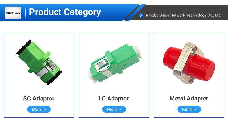 Adapter Telecommunication Optical Equipment Lc To Fc Metal Connector ...