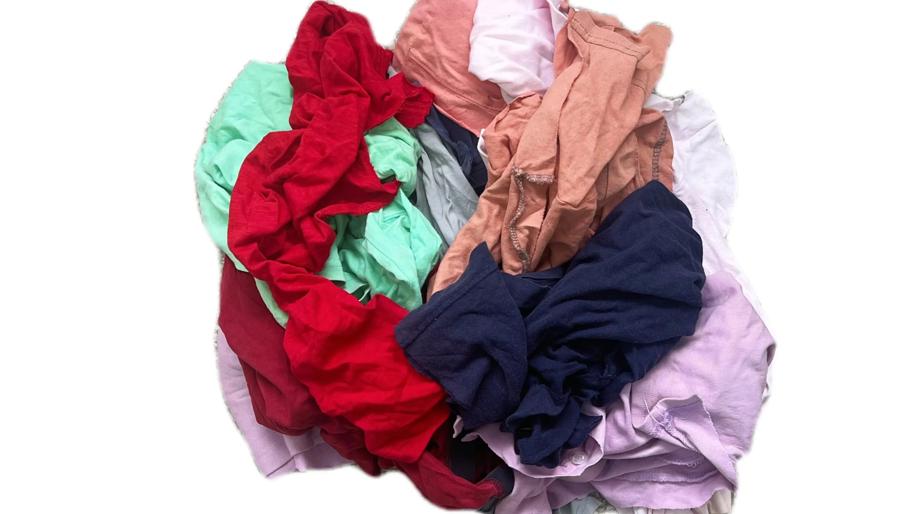 Industrial Wiping Rag Bales Used Clothes Textile Waste Recycling Dark ...