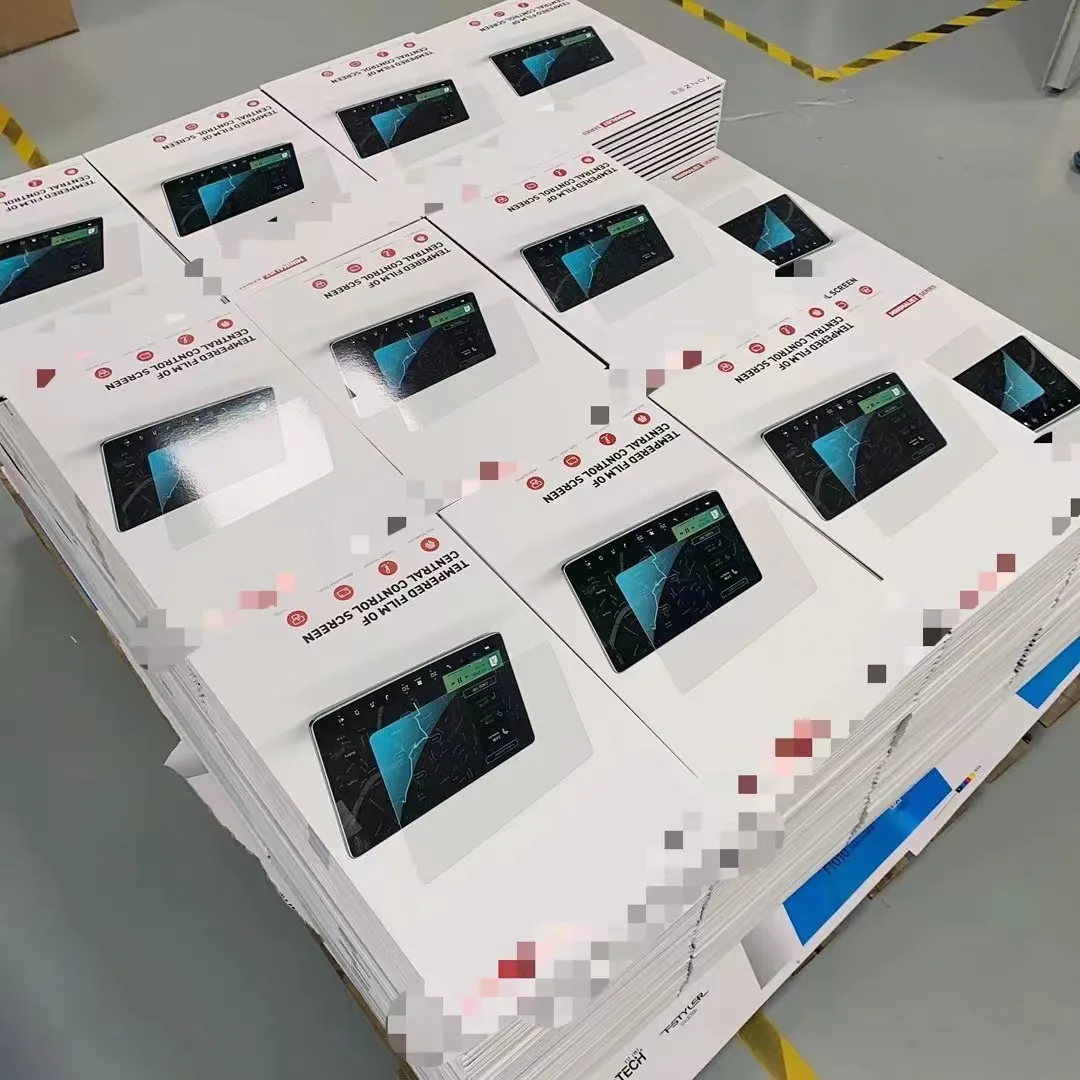 Premium Hd Transparent Central Frame Tempered Glass S Center / 9h Car ...