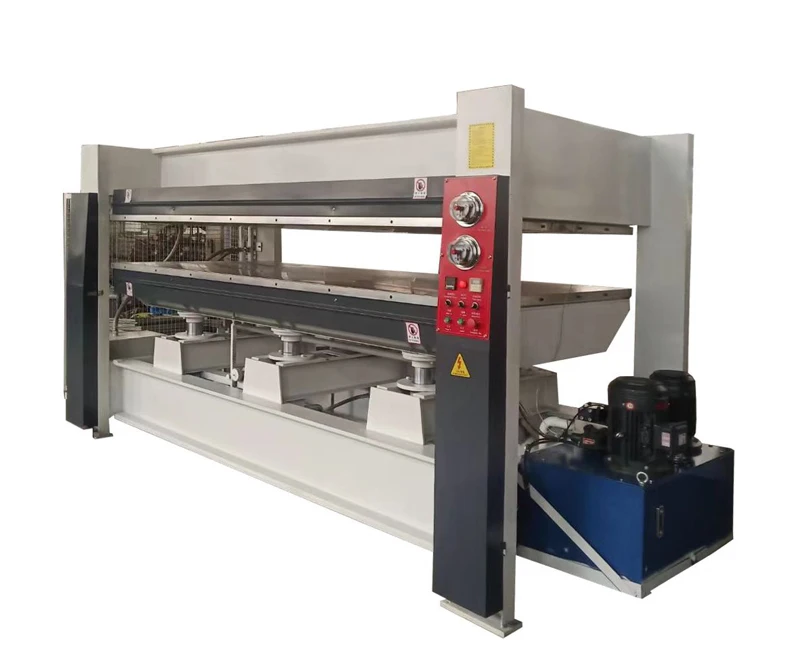 Wood Veneer Laminating Hydraulic 120t 2 3 Layers Heat Hot Press Machine ...