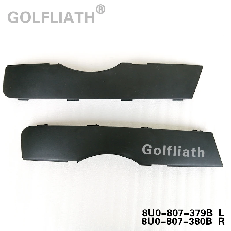 앞 범퍼 안개등 그릴 커버 8U0807681A 8U0807682A Q3 2012-2015 EU 버전 8U0807379B/380B ...