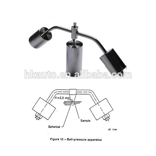 Iec60695 Standard Ball Pressure Test Apparatus For Testing Parts ...
