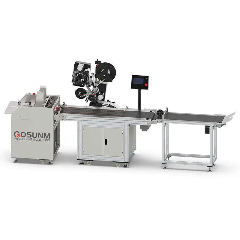 Gosunm Automatic Box Label Applicator Reach 1000 Labels Per Minute High ...