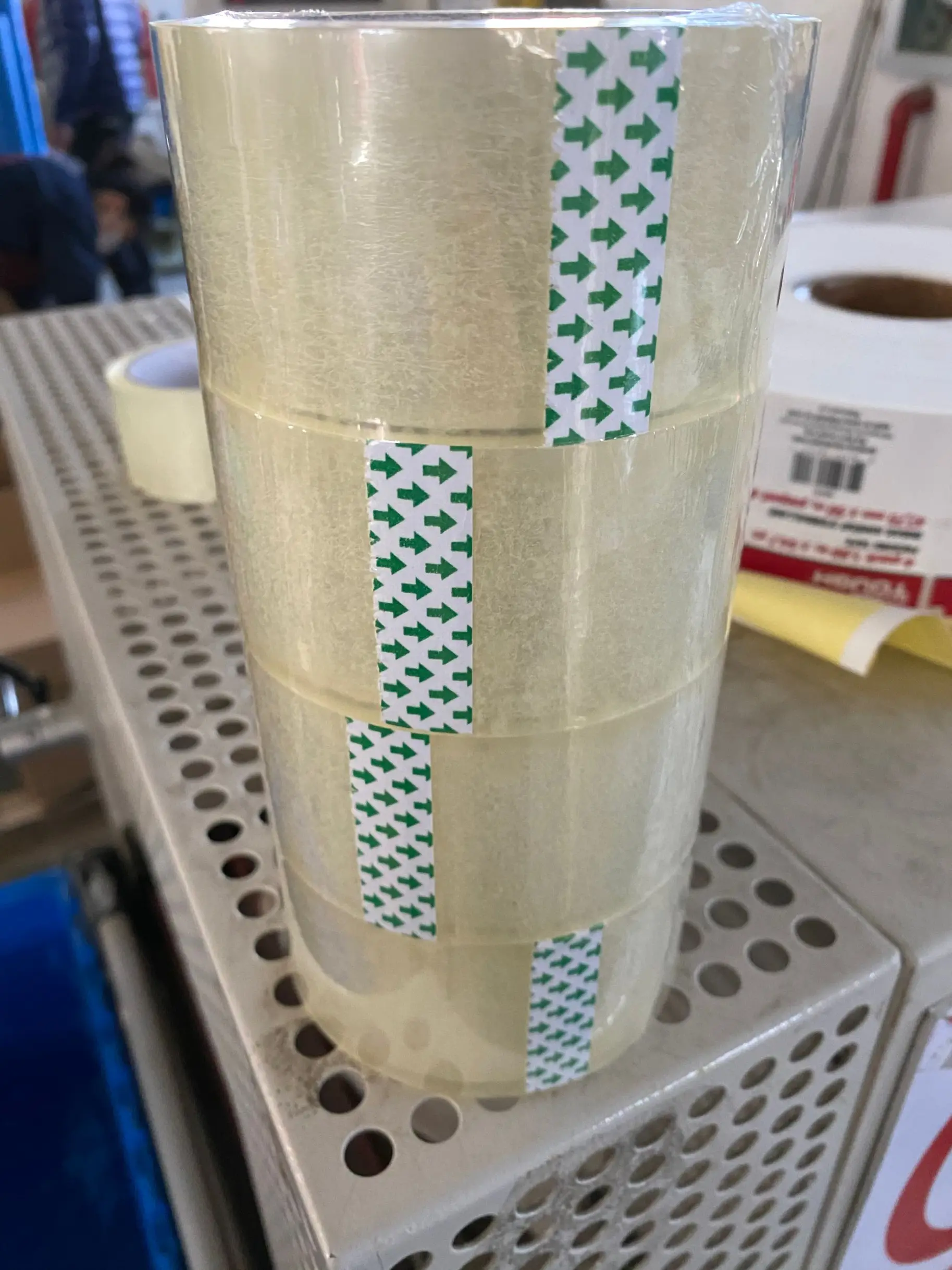 No Noise Opp Packing Quiet 50mm Shipping Silent Adhesive Tape - Buy ...