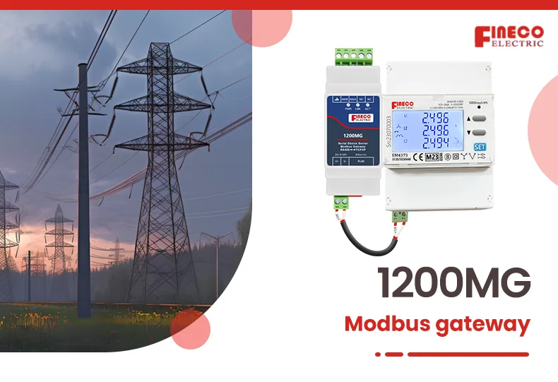 1200MG Modbus Gateway - Efficient Modbus RTU to TCP Conversion