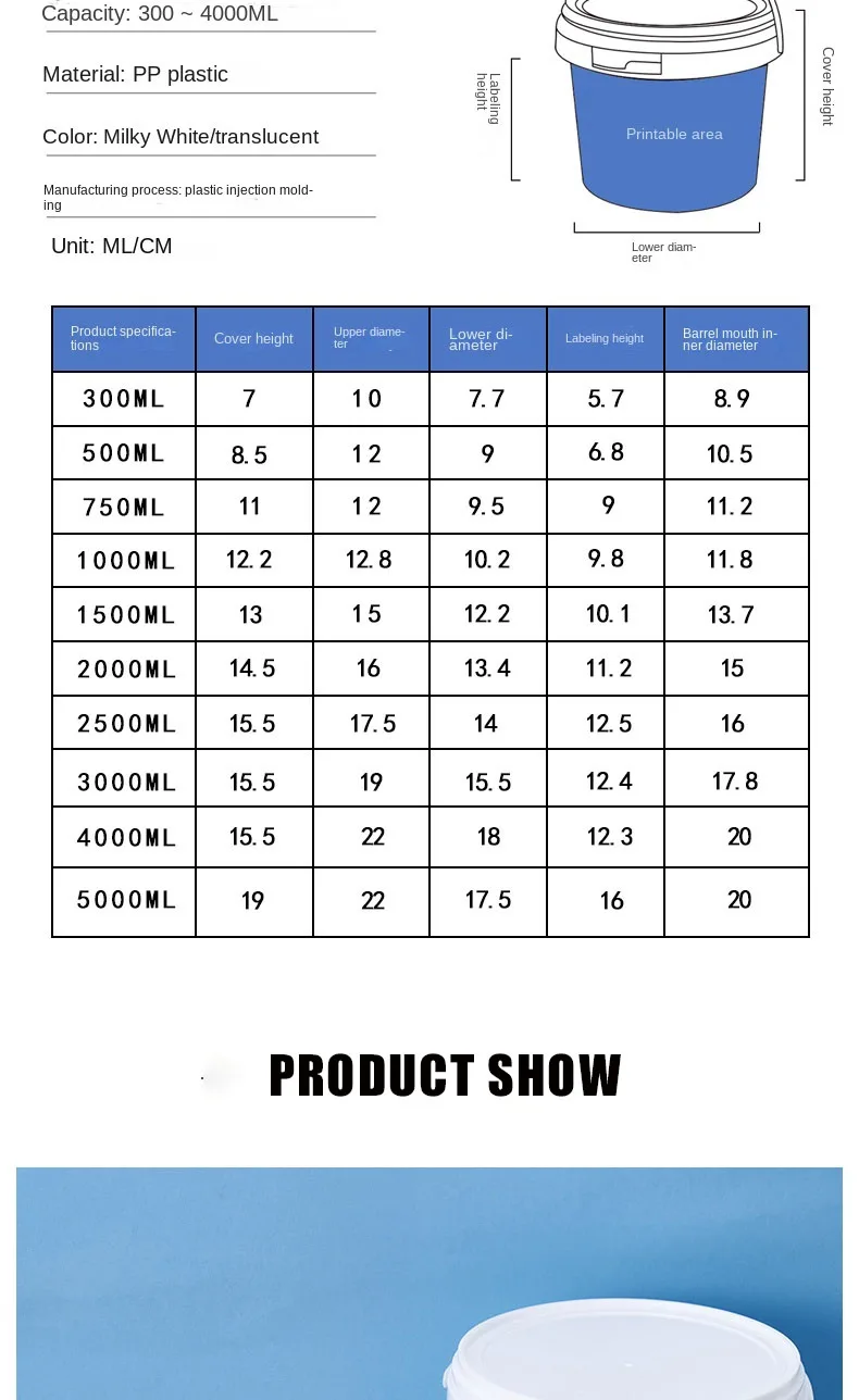 Shop Our Selection of Food Grade Plastic Buckets with Lid