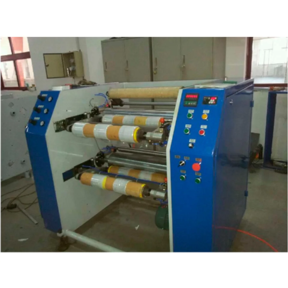Hot Sale Automatic High Speed Pp Pe Pvc Plastic Film Cutting Slitting ...
