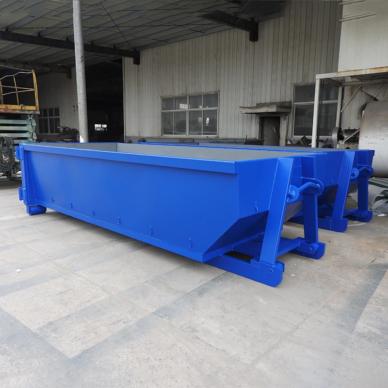 12 Cubic Meter Hook Lift Container Bin Tipper Dumpster Construction ...