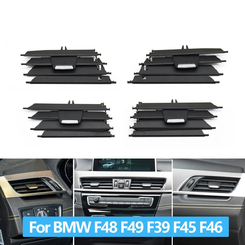 Car Front Dashboard Air Conditioning Middle Left Right Ac Vent Grille ...