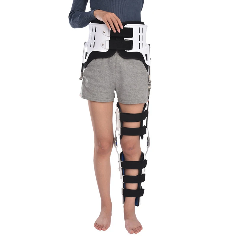 Medical Fracture Rehabilitation Adjustable Joint Arthritis Hinged Leg ...