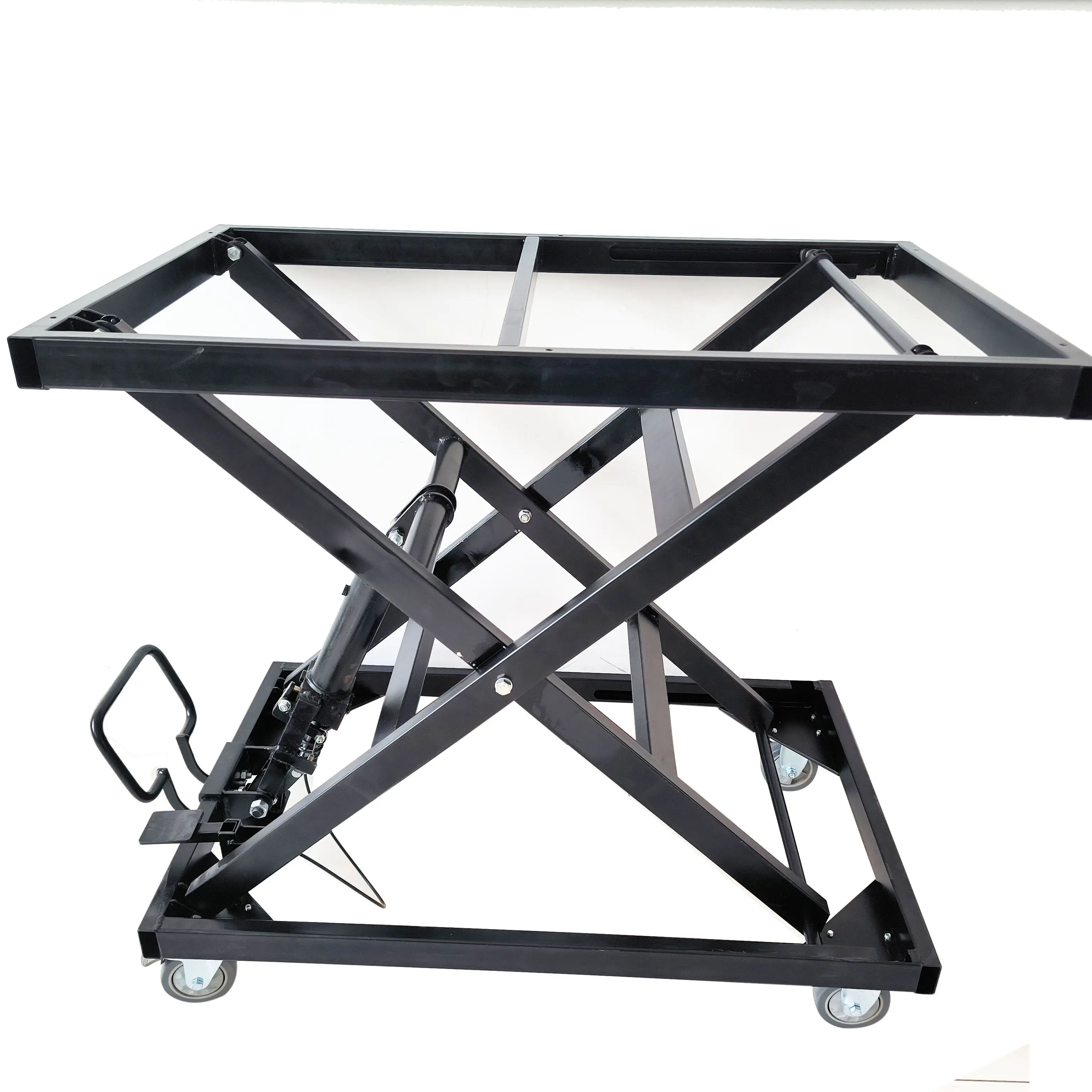 Portable Workbench Stand Adjustable Hydraulic Raising Work Platform ...