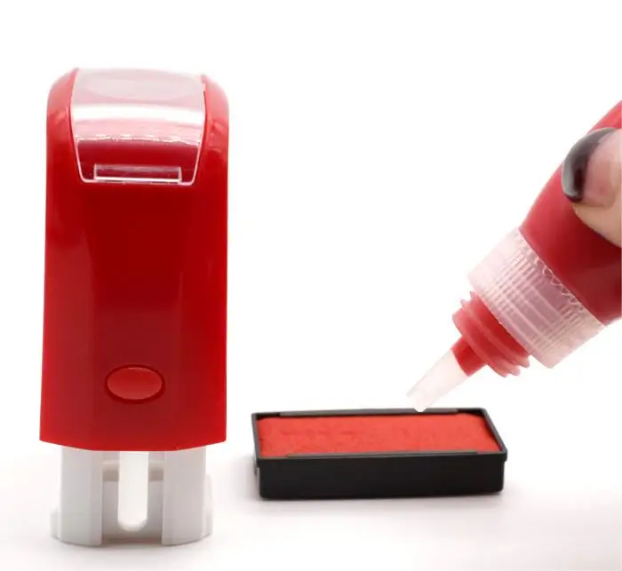 No.8812 Self Inking Stamp Refill Ink Multi-color Photosensitive Seal ...