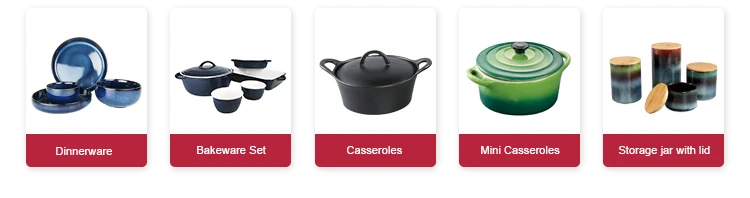 Favourite Ceramic Customized Baking Dishes Pans Stocked Common Box ...