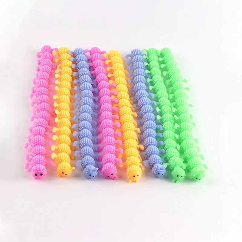 Caterpillars Sensory Toy - Stress Relief Stretchy String Worm