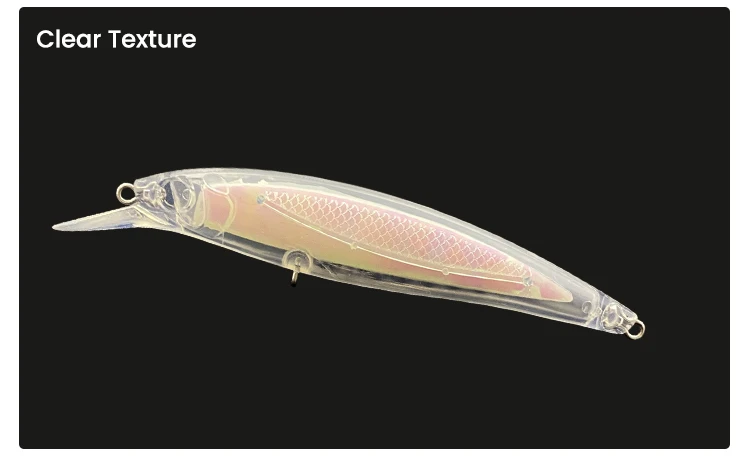 Unpainted Hard Lure Blanks For Bass & Trout Fishing, Oem Available