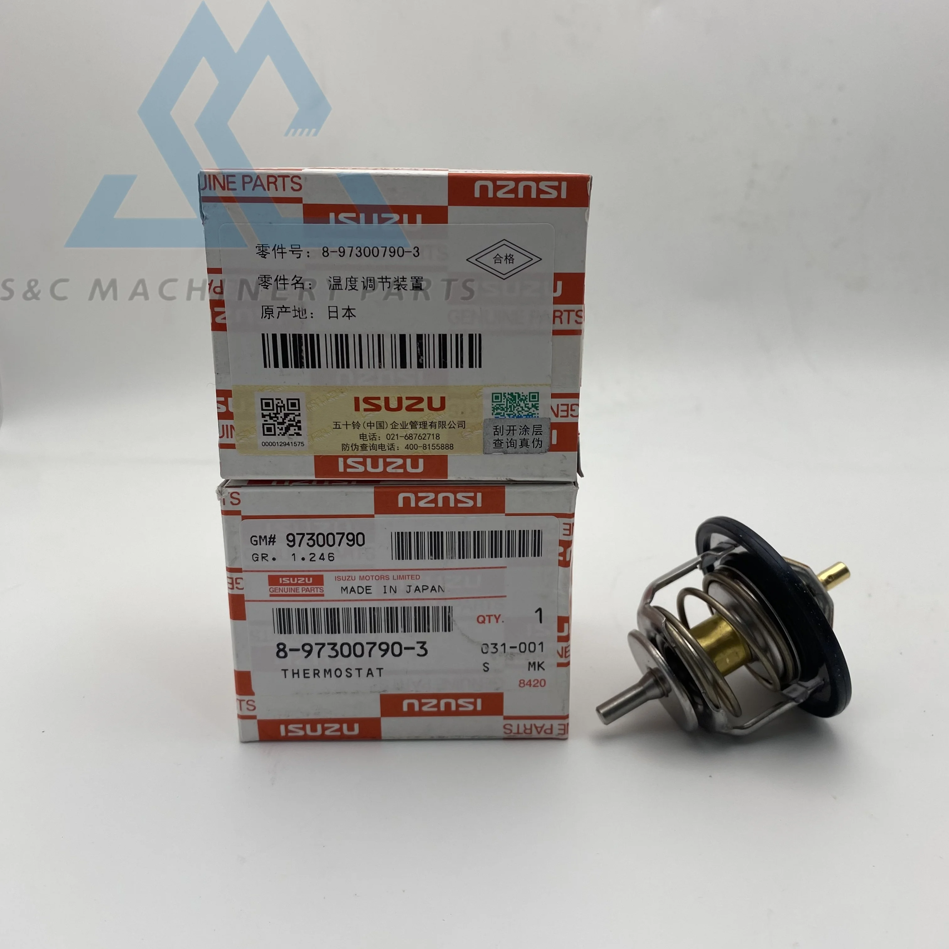 Genuine New 4HK1 6HK1 Engine Parts - High-Quality Thermostat