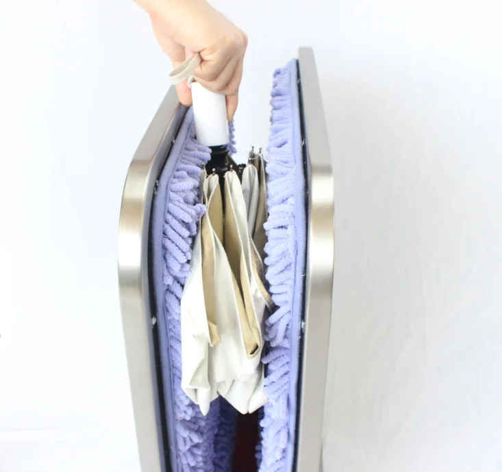 10l Wet Umbrella Dryer Rainwater Remover Stainless Steel Customized Eco Friendly Manual Umbrella ...