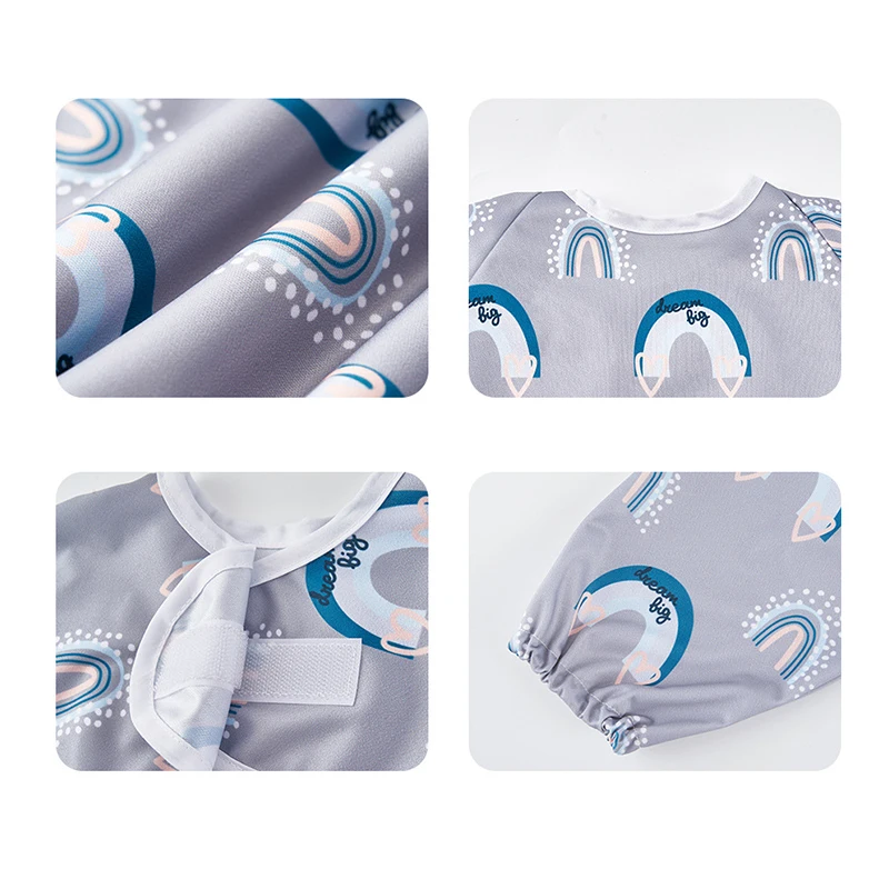 High Chair Bib Covers For Baby Attaches To Highchair Waterproof Baby ...