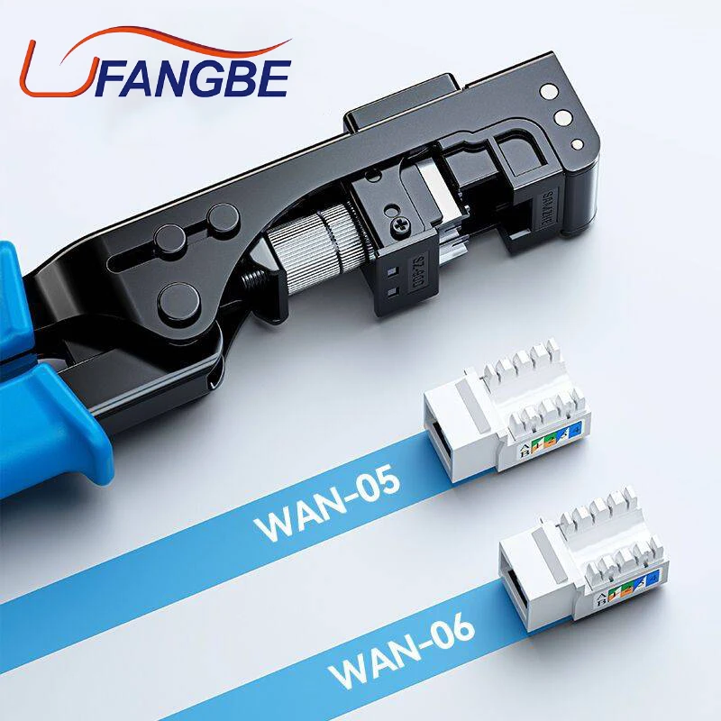 Rj45 Tool Network Cable Module Crimping Pliers Punch Down Plug ...