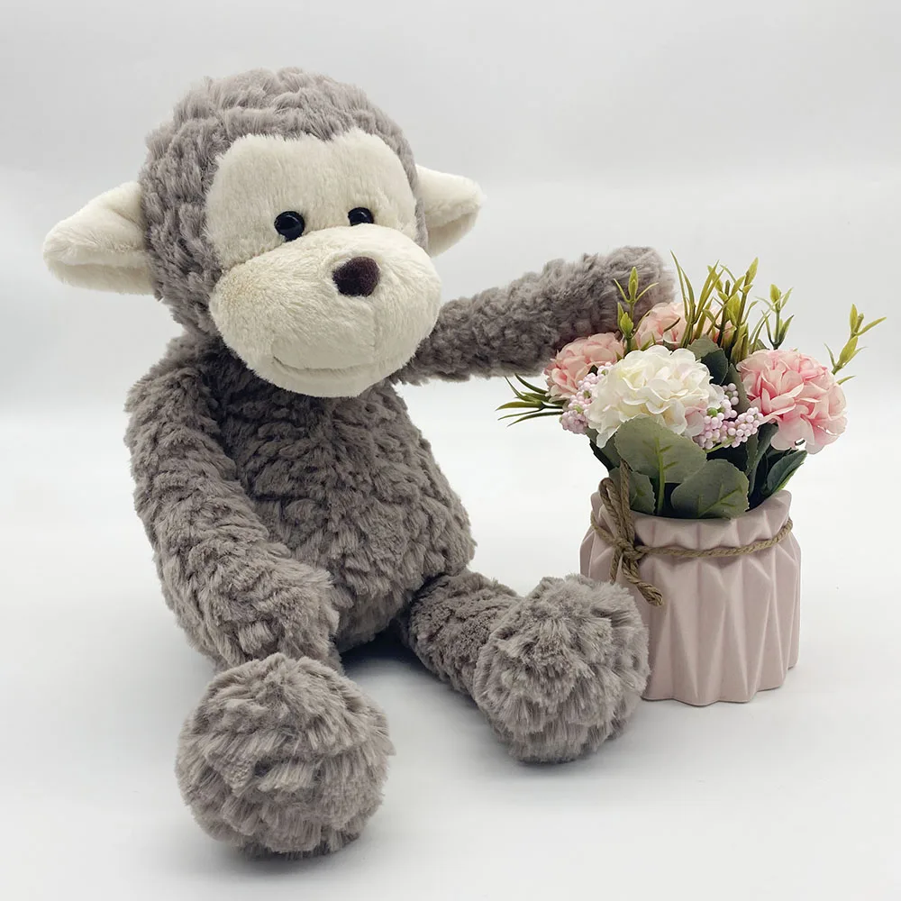 Lamb/cow/ Monkey /bear Plush Stuffed Animal Toys with Teddy Material