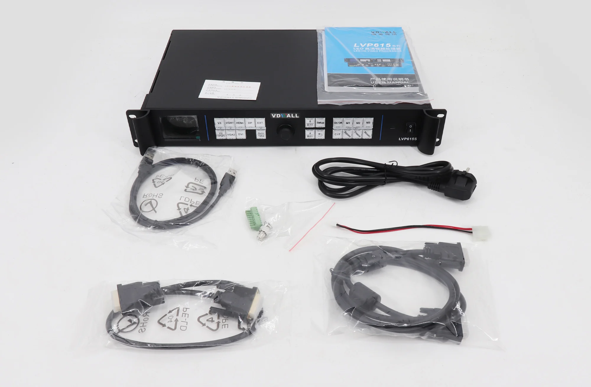 VDWALL LVP615S LED Video Processor - 4K Full Color Display