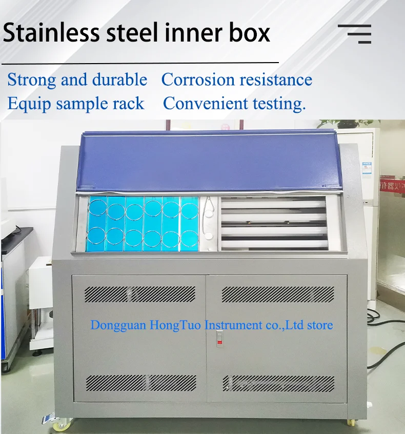 Rubber UV Weathering Accelerated Aging Test Chamber Plastic Age Test ...