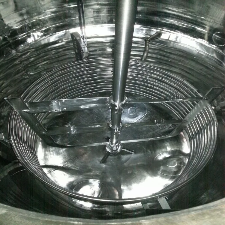 Stainless Steel Jacketed Heat Electric Chemical Agitator Mixer Machine ...