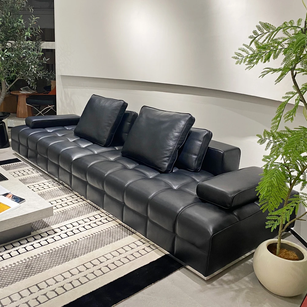 Compression Sofa Luxury Modern Villa Sofas High Quality Living Room ...