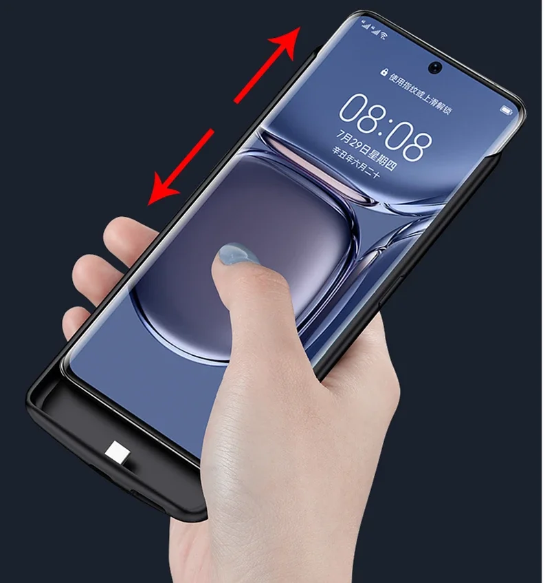 6800Mah Fashion Smart Battery Charger Case for Huawei P50 P50 Pro ...