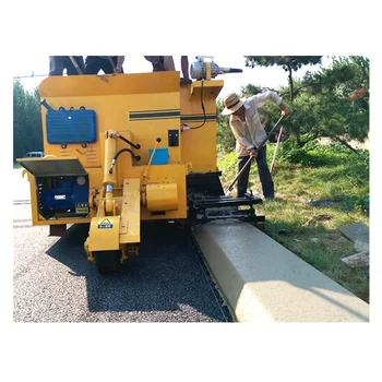 Road Construction Machinery Concrete Curb Kerb Extruder Making Machine ...