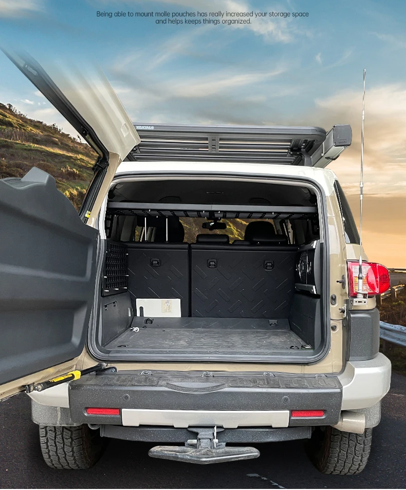 New Trunk Storage Rack for Toyota FJ Cruiser Side Window Rack Roof Rack ...