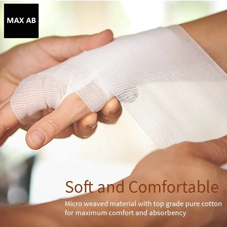 Medical Cotton Sterile Gauze PBT Bandage Wrap for Wounds