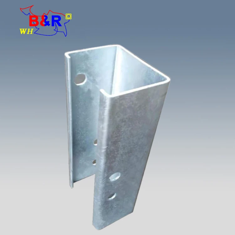 Customized Color W-beam Thrie Beam Guardrail Powder Coated Flared ...