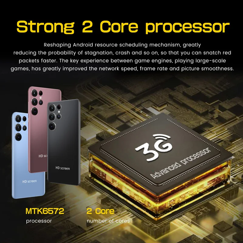 Dual Sim Low Price S22 Plus Cellular Smart Cell Phone 5g Mobile Phones ...