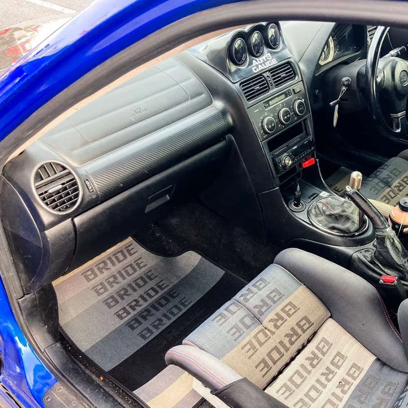 Jdm Sport Racing Tuning Auto Carpets Universal Waterproof Non-slip ...